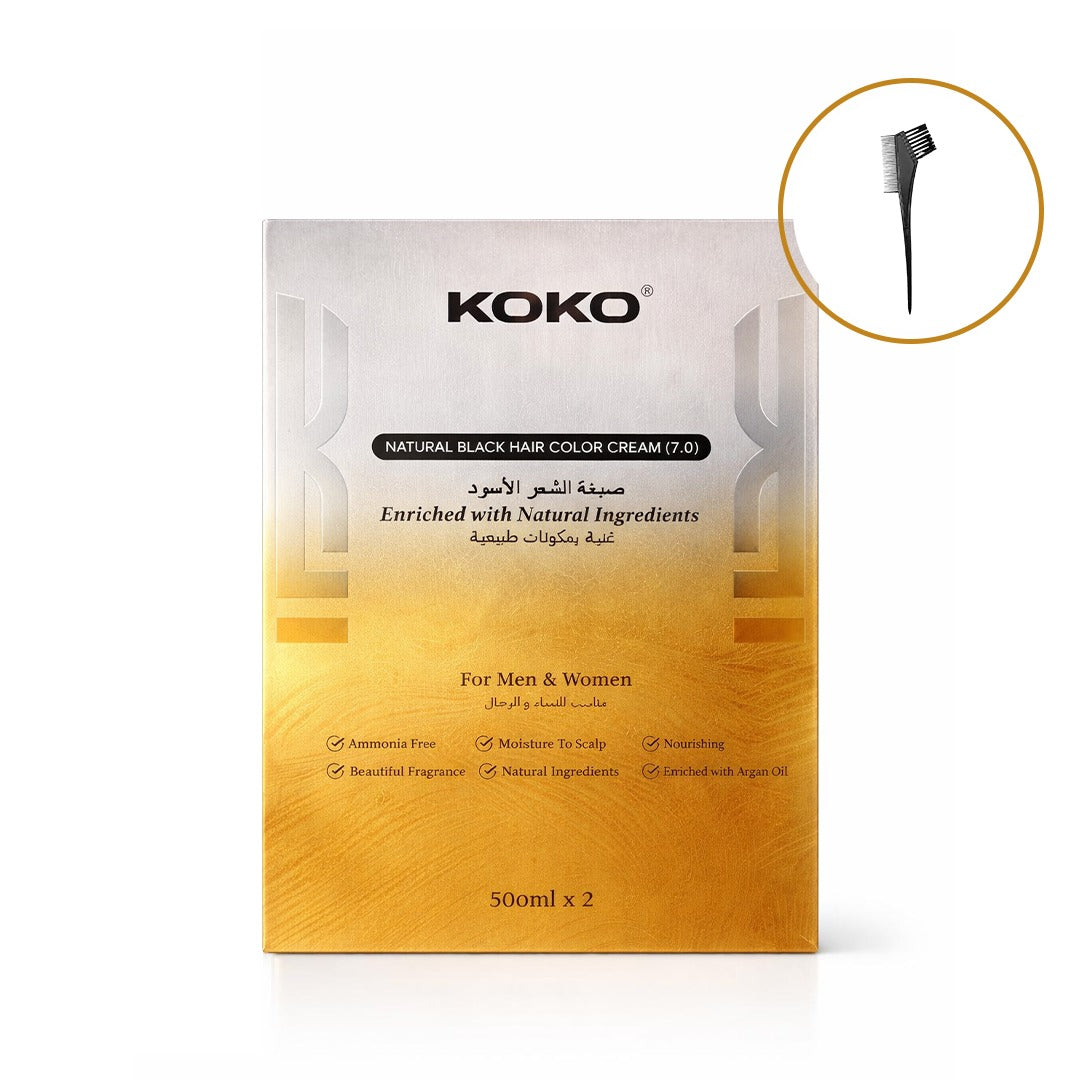 KOKO Natural Hair Color (Natural Black) – KOKO Cosmetics